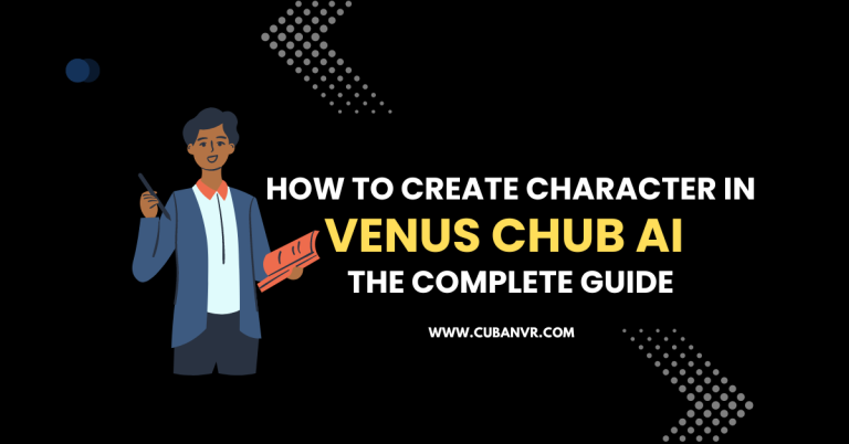 How To Create Character In Venus Chub Online - Cuban VR